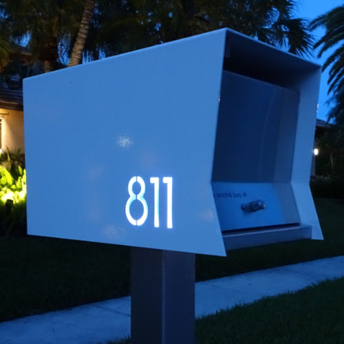 Modern Mailbox | Contemporary Designed Mailbox in Grey | Tedstuff ...